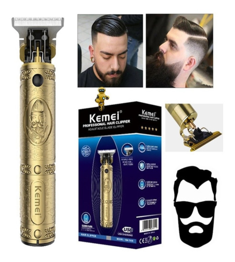 اشتري Kemei ماكينة الحلاقة الاحترافية كيمى جسم معدنى زيرو موس km-700B بافضل سعر من سندباد افلييت