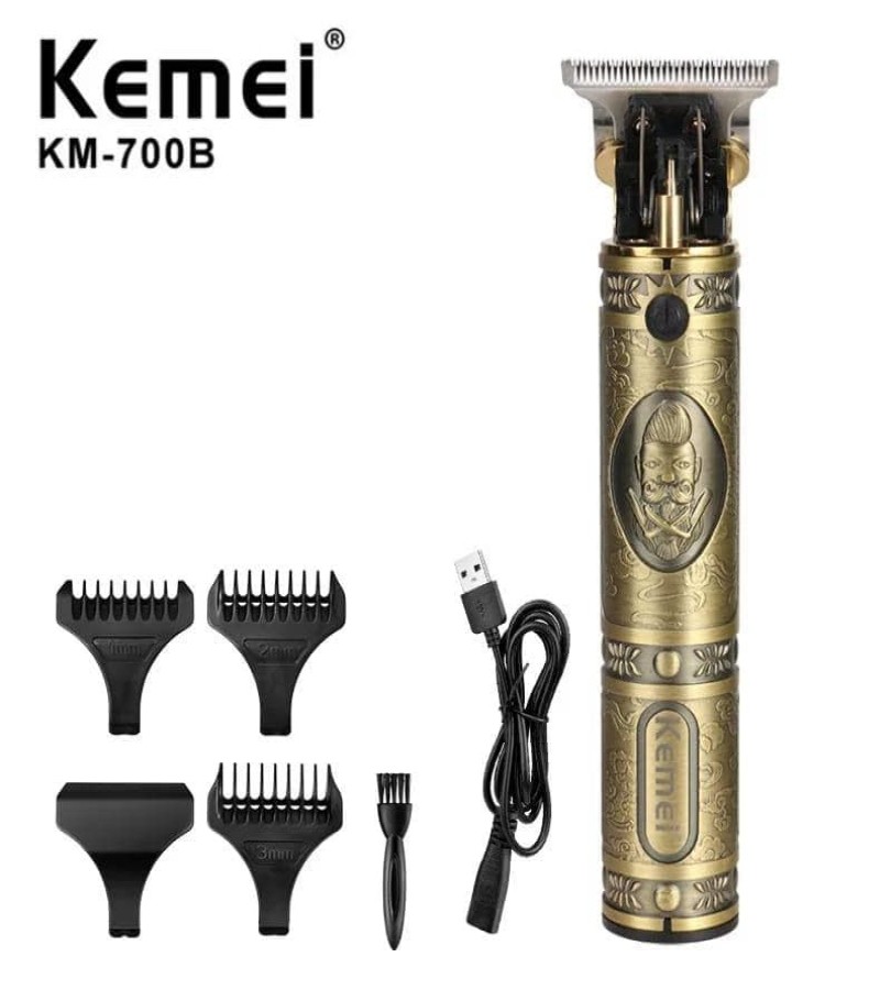 اشتري Kemei ماكينة الحلاقة الاحترافية كيمى جسم معدنى زيرو موس km-700B بافضل سعر من سندباد افلييت